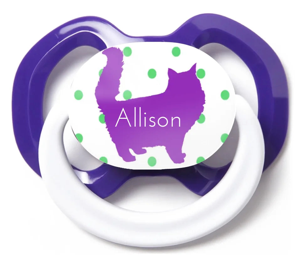 Fuzzy Kitten – Custom Pacifiers